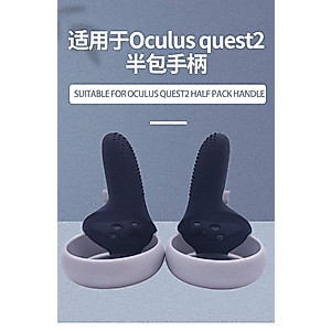Oculus Quest2 VR Glasses Silicone Handle Cover (Black)