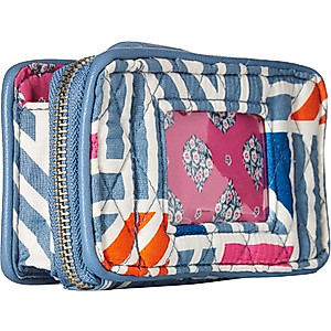 Vera Bradley Women's RFID Smartphone Wristlet Geo Medallions One Size