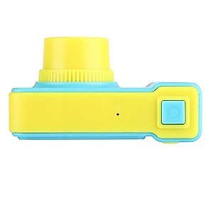 Shanrya Children Camera, Children Video Camera, 1080P Resolution HD Image Artist Photographer Traveller for Home(Blue)