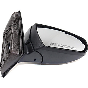 Kool Vue Passenger Side Power Non-Heated Mirror for Ford Focus 2012-2014 With Signal Light & Spotter Glass; Without Puddle Lamp Paintable 4-Door, Hatchback