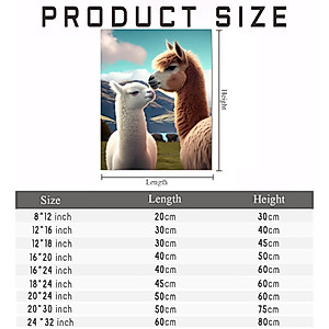 NSUAJOF Diamond Painting Kits, Personalized 5D for Adult Beginners Cloud Alpaca DIY Full Round Drill Diamond Art, Great Gift for Friends and Family Home Wall Decor 12x18 Inch