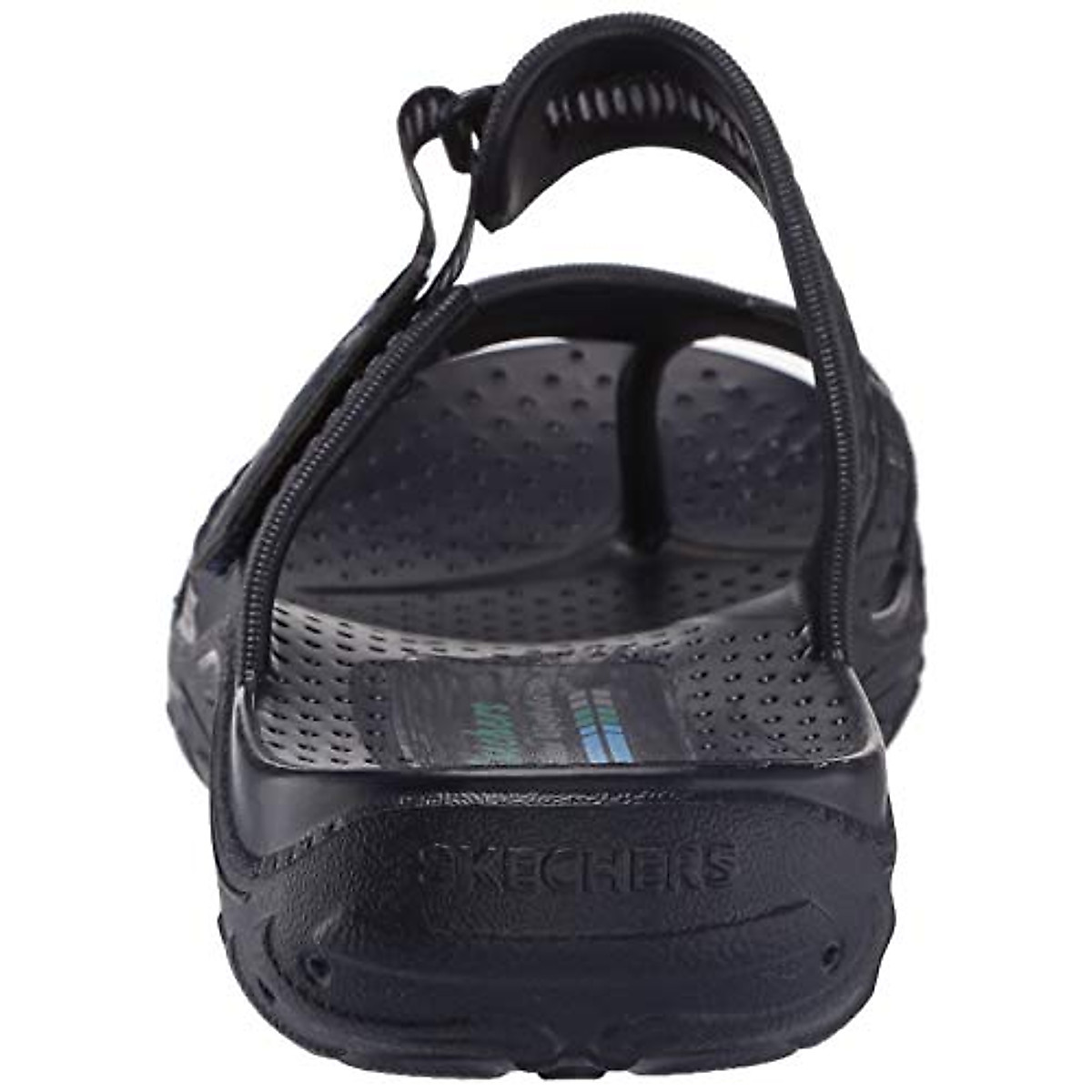 Skechers Women's Foamies Reggae-Clearwater, Navy, 10