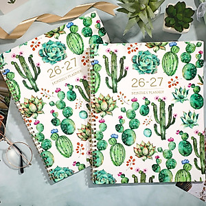 2023-2025 Monthly Planner/Calendar - 2 Year Monthly Planner 2023-2025, July 2023 - June 2025, 9" x 11" Planner with Twin-Wire Binding, Monthly Tabs, Two-Side Pocket, Perfect Daily Organizer