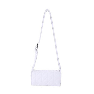 Colaxi Retro Style Women Bag Shoulder Tote Lightweight Classic Large Hobo Handbag for Party, White