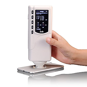 Handheld Colorimeter Color Difference Meter with Built-in White Plate 4mm Measuring Aperture