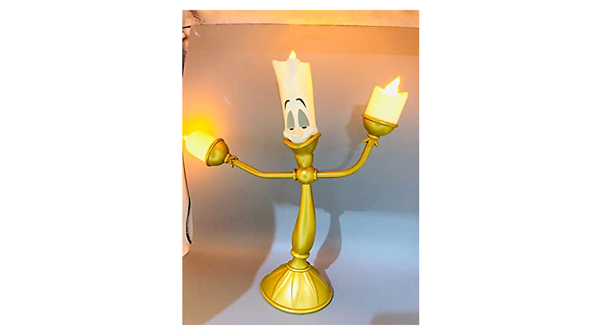 Beauty and The Beast Lumiere Candelabra Lamp – Magical Home Decor
