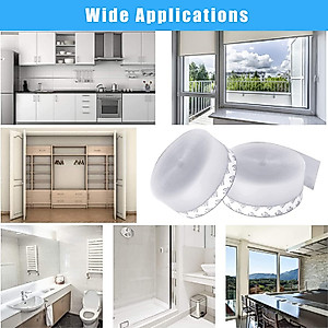 Weather Stripping Door Seal Strip, Ablink Adhesive Door Sealing Strip for Doors and Windows Gaps, Silicone Door Sealing Sticker Door Draft Stopper, 25mm