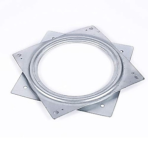 6 inch square metal rotating turntable TV table turntable bearing turntable.