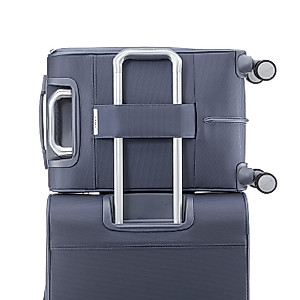 Samsonite Ascentra Softside Luggage, Carry-On Spinner, Slate