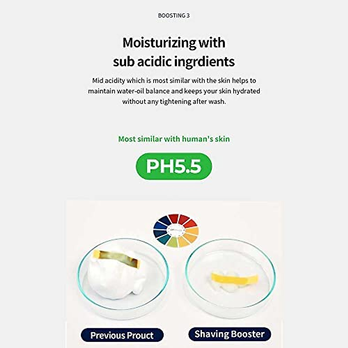 BARBER501, SHAVING BOOSTER ICE MINT, Shaving Balm for Men, Sensitive Skin Moisturizer with Natural Oil Extract, 2.2 Fl Oz