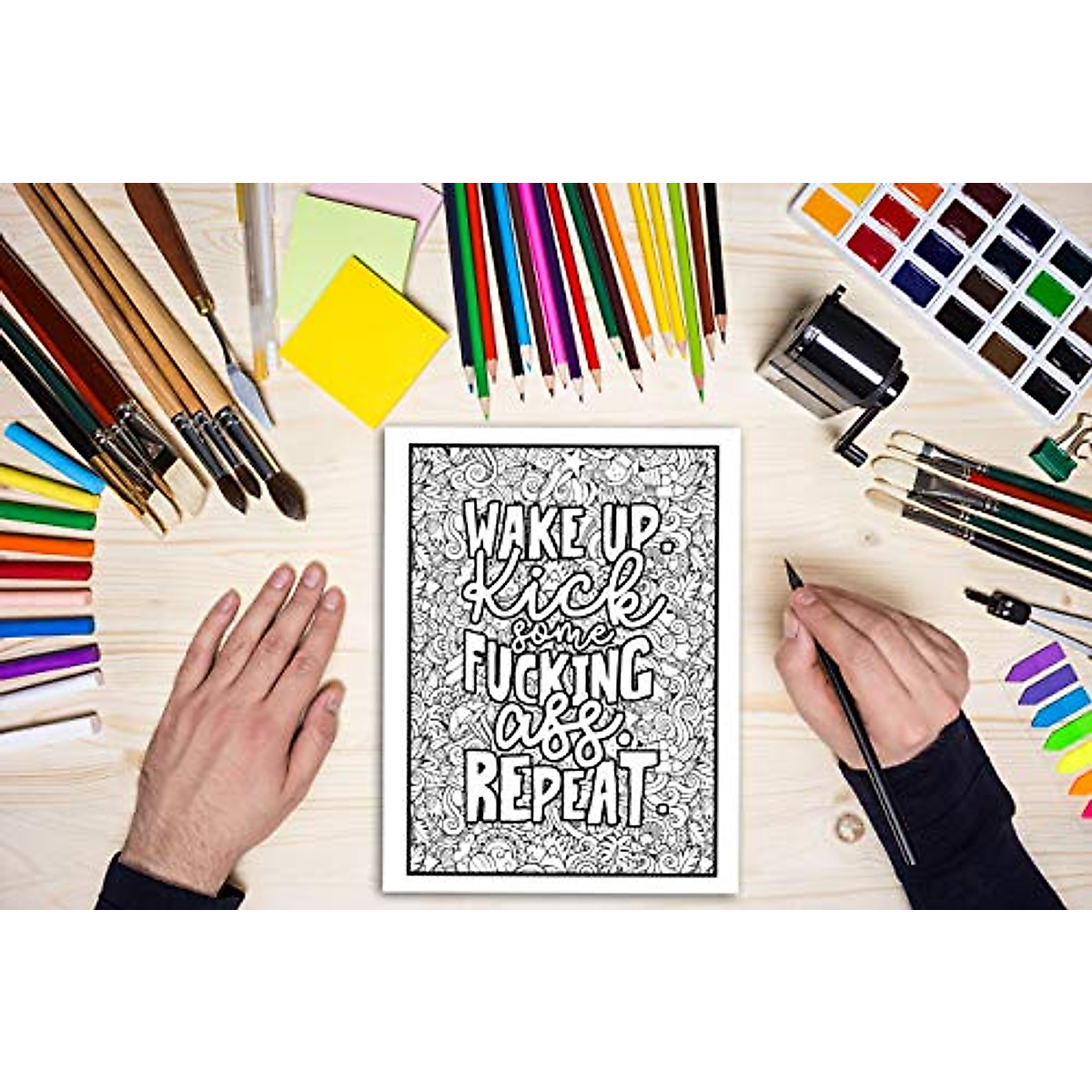 You're a Mother F*cking Badass: Motivational & Inspirational Swear Word Coloring Book for Adults