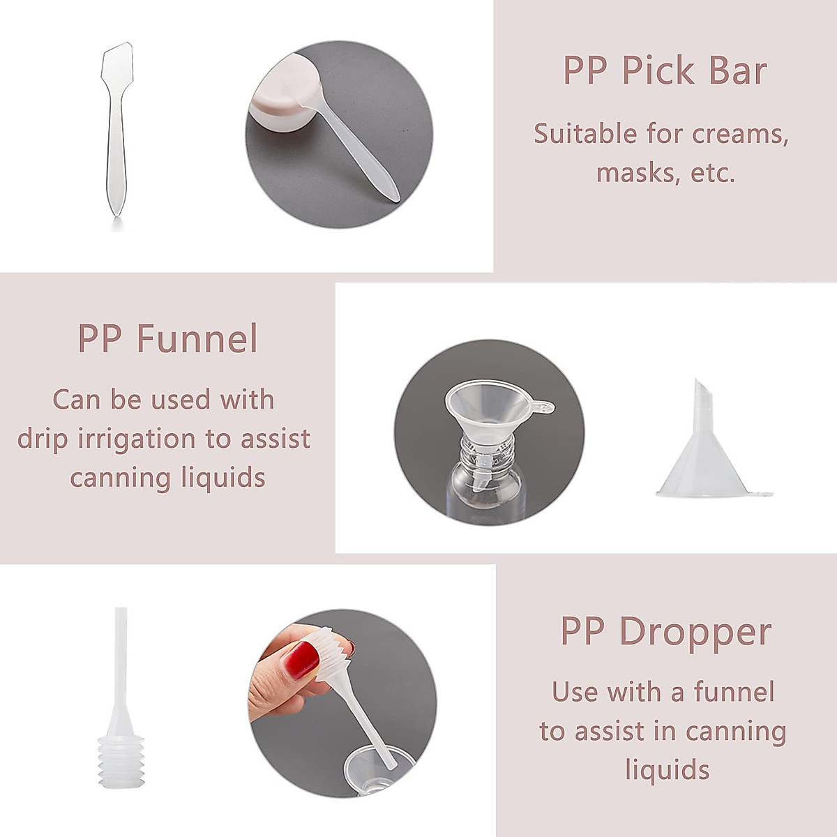 12 Pack Tsa approved travel bottles-Travel size toiletries containers-Refillable cosmetic containers-2oz 3oz Travel bottles tsa approved-Travel containers for toiletries leak proof (BPA Free)