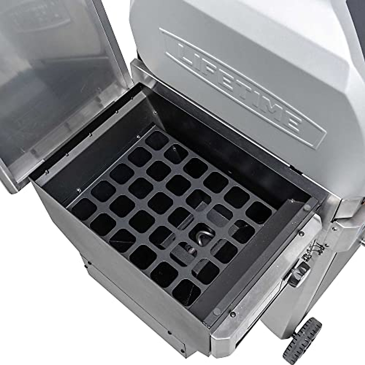 Lifetime Gas Grill and Wood Pellet Smoker Combo, WiFi and Bluetooth Control Technology