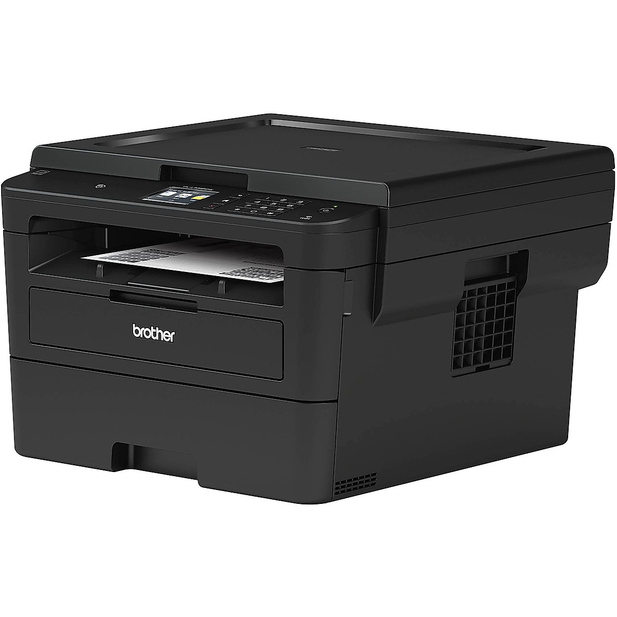 Brother HL-L2395DWA All-in-One Wireless Monochrome Laser Printer with Scanner and Copier for Home Office, Black - 36 ppm, 2400 x 600 dpi, 250-sheet, Auto Duplex Printing, NFC, Hi-Speed USB