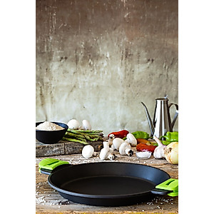 Braisogona Prior Cast Aluminium Paella Pan, 36 cm
