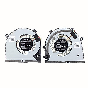 HK-Part Fan Replacement for Dell Inspiron G3 G3-3579 3779 G5 5587 CPU + Gpu Cooling Fan DP/N 0TJHF2 0GWMFV