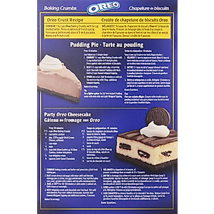 2 Pack Oreo Baking Crumbs 400 Gram/14.10 Ounces {Imported from Canada}