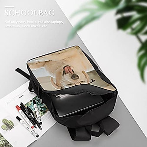 AHOBAGGA Custom Backpack Personalized Large Capacity Shoulder Traveling Bag Add Your Customized Photo Picture Text Simple FashionCasual Backpack Travel Knapsack Standard Size for Learning Travel