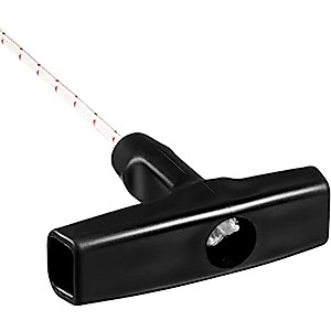 LEEGAWU 3 Pieces Starter Handle with Recoil Starter Rope 10-Meter, 3.0mm Diameter Pull Cord for Husqvarna Stihl Poulan Lawn Mower Chainsaw, String Trimmer Edger Brush Cutter Engine Parts (4)