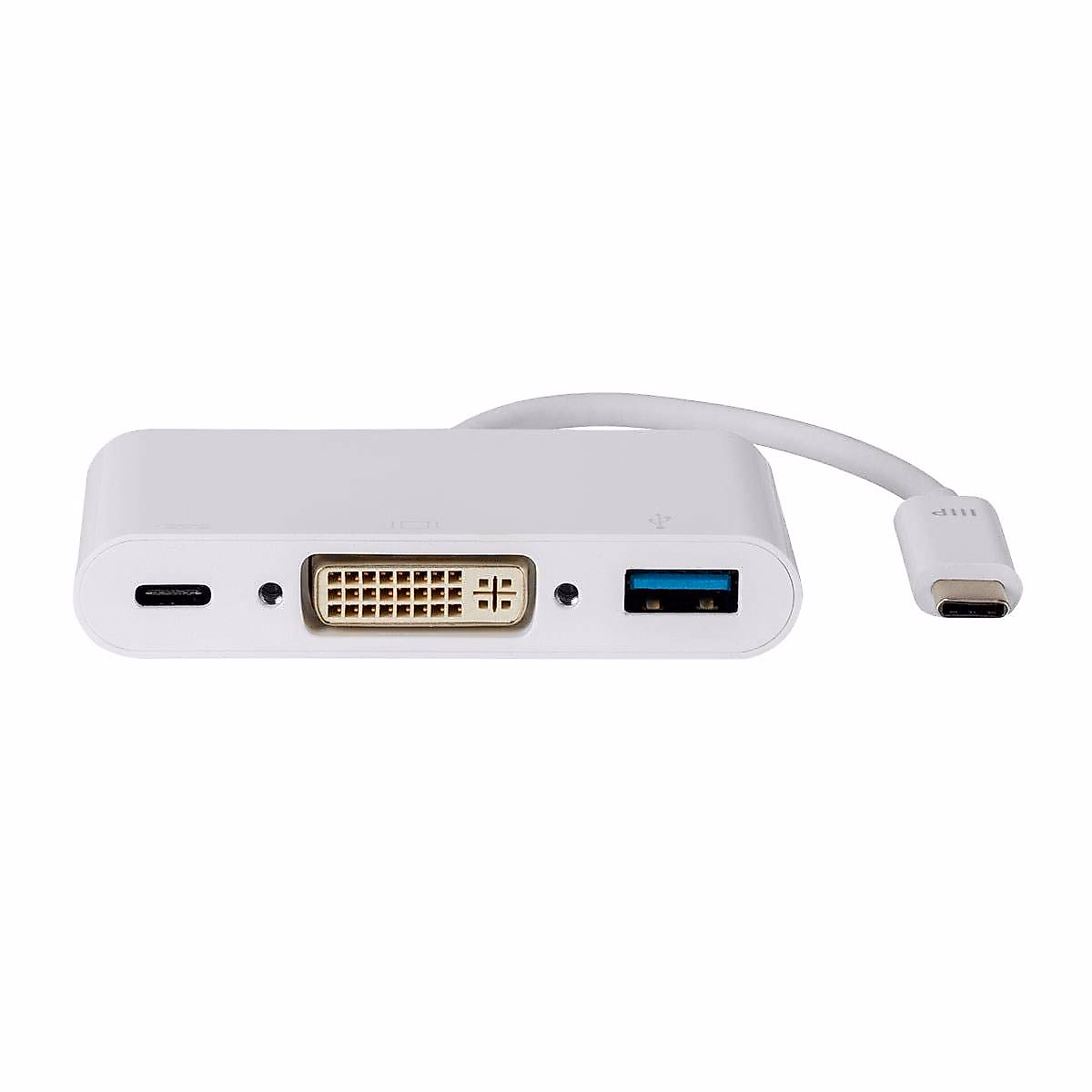 Monoprice USB-C VGA Multiport Adapter - White, With USB 3.0 Connectivity & Mirror Display Resolutions Up To 1080p @ 60hz - Select Series (115759)