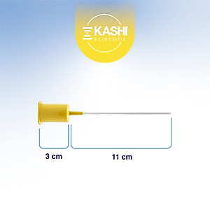Kashi Scientific Urine Transfer Straw - Urine Collector Device for Vacuum Tubes and Cups - Individually Wrapped - Sterile -100/pack