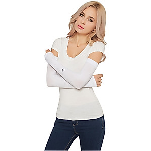 HOPESHINE Arm Cooling Sleeves UPF 50+ UV Protection Cycling Outdoor Sports 3-Pairs