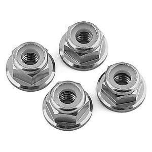 RC Upgrade Hardware PRO kit Race Concept 3mm Aluminum Lock Nuts (Blue) (10)
