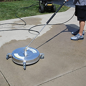 Clean Strike Professional Grade 60" Chrome Insulated Extension Wand, Pressure Washer Extension Lance with Brass M22 / 14mm Threaded Fittings, 4000 PSI Rated