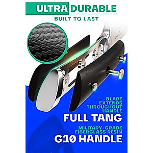 Dalstrong Serrated Bread Knife - 10 inch - Gladiator Series Elite - Forged High-Carbon German Steel - G10 Handle Kitchen Knife - Sheath Included - Razor Sharp Slicer - Slicing Knife - NSF Certified