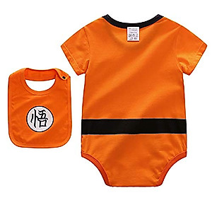 Beal Shopping Infant Baby Girls Boy Bodysuit Romper Short Sleeve Jumpsuit Bibs