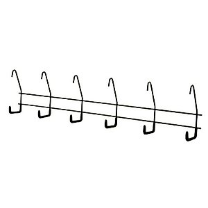 Crawford CMLH-6 Long Handle Hanger Utility Hook, Black