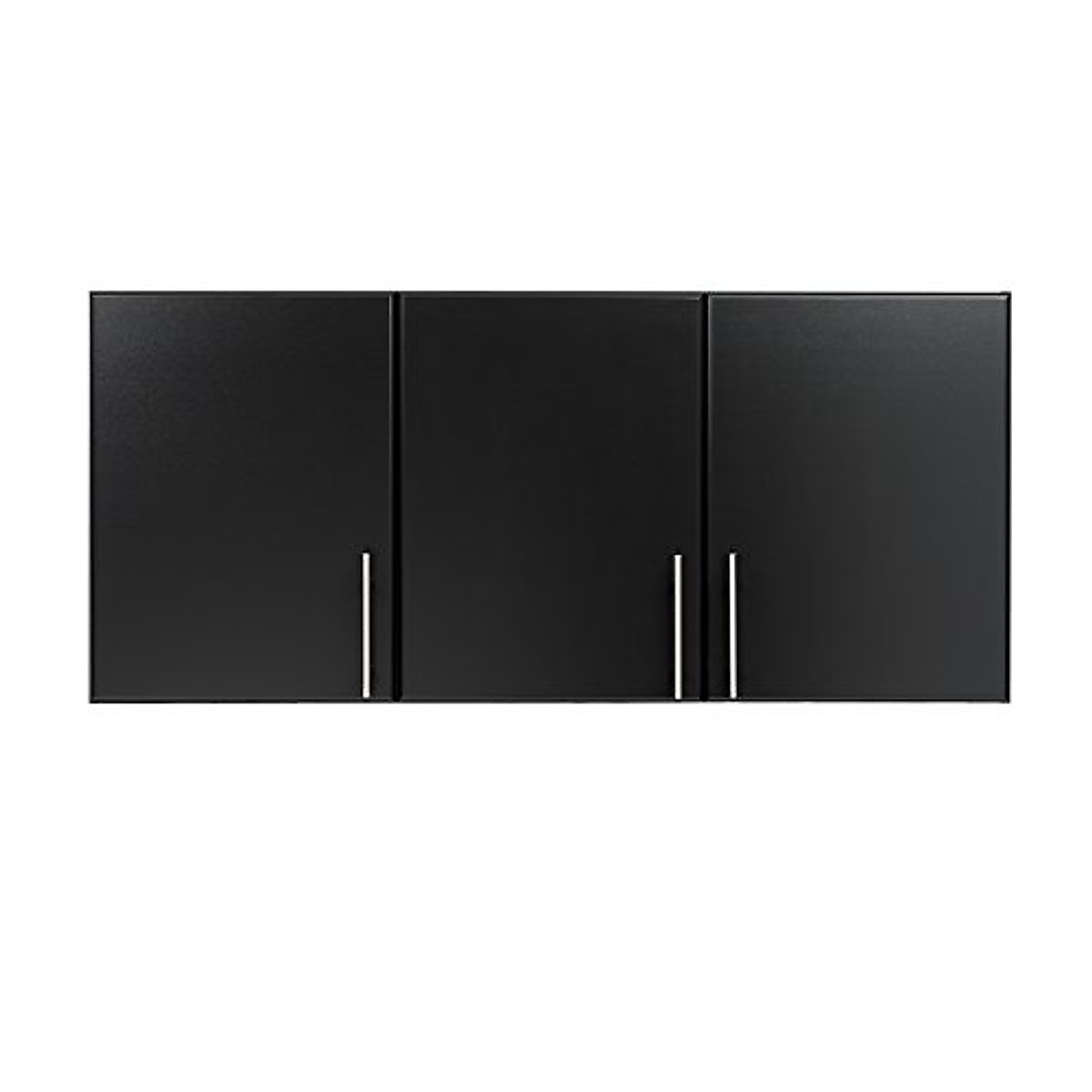 Prepac Elite 3 Door Wall Mounted Storage Cabinet, 54" W x 24" H x 12" D, Black