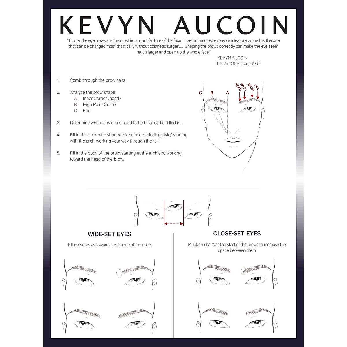 Kevyn Aucoin The Precision Brow Pencil, Brunette: Ultra slim, thin and strong. Retractable plus spoolie brush. Pro makeup artist go to. Sculpt, define and shape eyebrows. Stay put, smudge-proof.