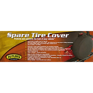 Rugged Ridge 12802.37 Spare Tire Cover, 30-32 Inch, Spice