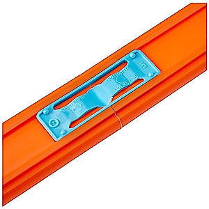 Hot Wheels Track Builder Straight Track Set, 37 Component Parts & 1:64 Scale Toy Car