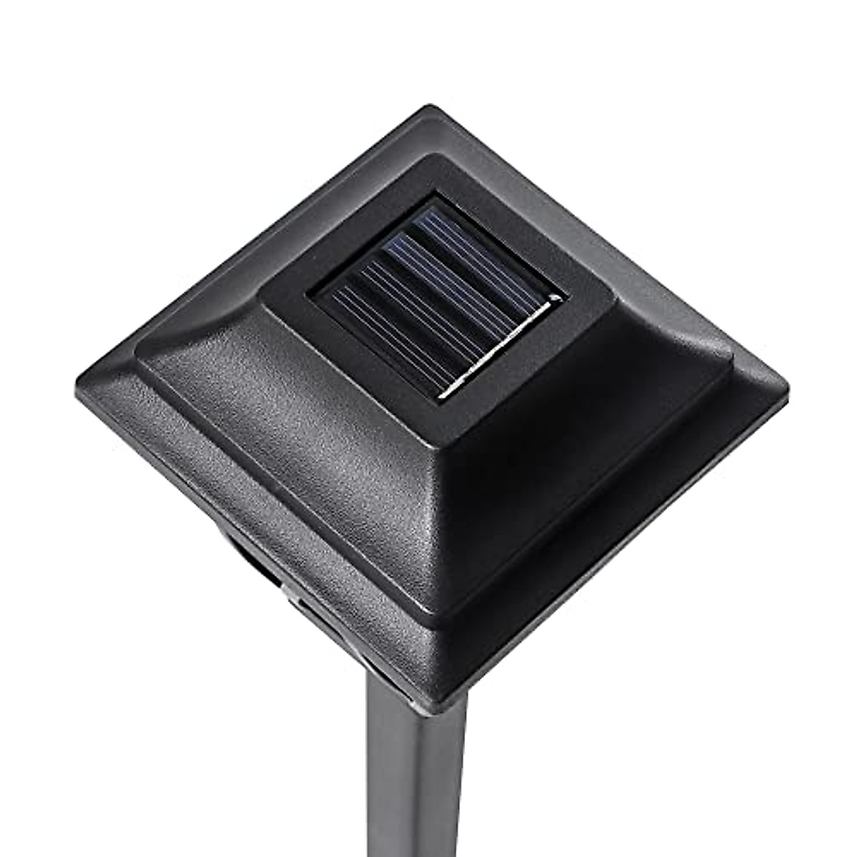 Yomxjs 6 Pack LED Solar Landscape Garden Lights Solar Pathway Lights Outdoor, Waterproof Solar Powered Pathway Lights for Yard, Patio, Landscape, Walkway (Cool White)
