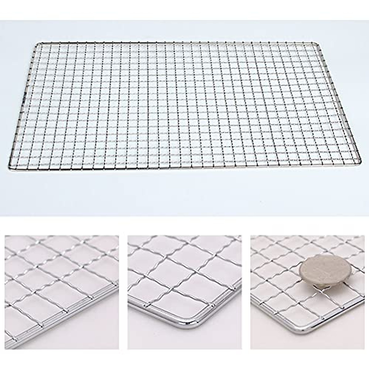 JoyRay Grill Rack Grids, Stainless Steel BBQ Roasting Rack or Baking/Cooling Rack, For Oven and outdoor Barbeque,Oven & Dishwasher Safe.