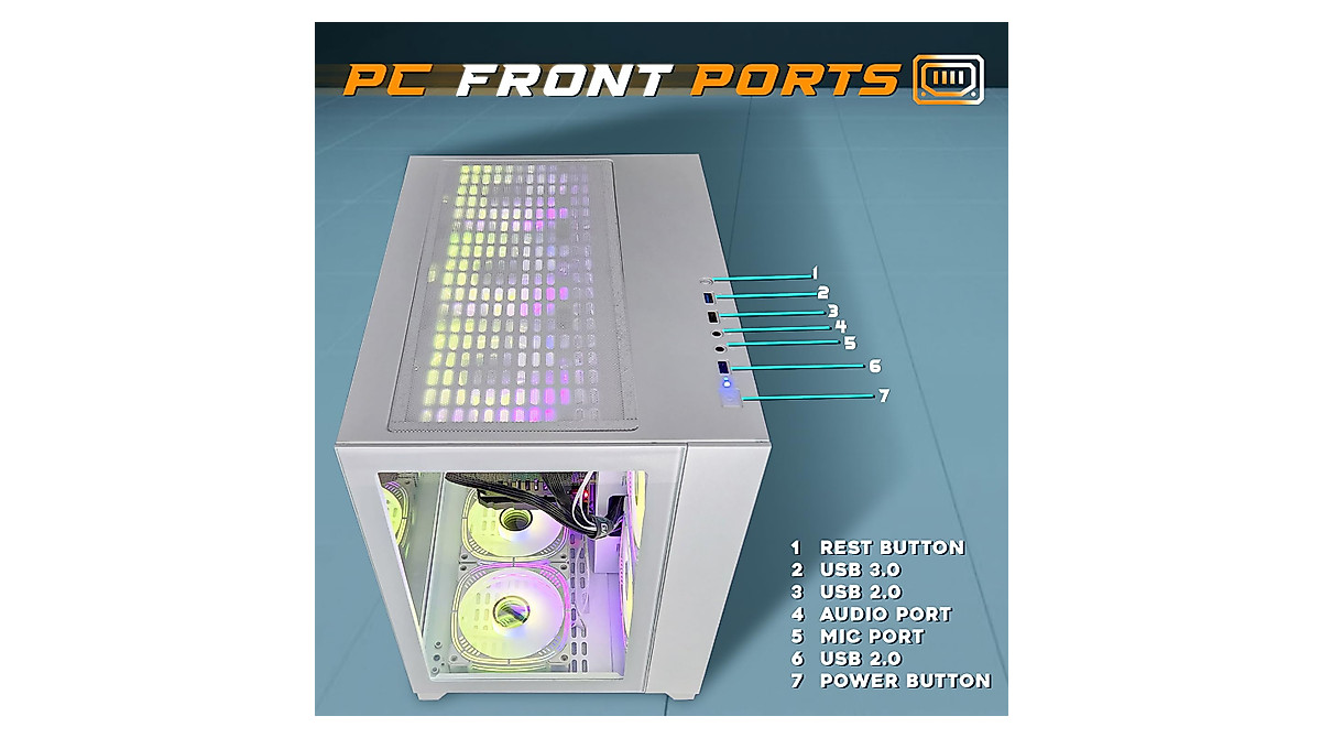 MTG Gaming Tower PC with Intel i7 & RTX 2060S | High-Performance Gaming ...