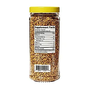 Beekeeper's Naturals - 100% Raw Bee Pollen Granules, Natural Preserved Enzymes, Source of Vitamin B, Minerals, Amino Acids & Protein - Paleo & Keto Friendly, Gluten Free (5.2 oz)