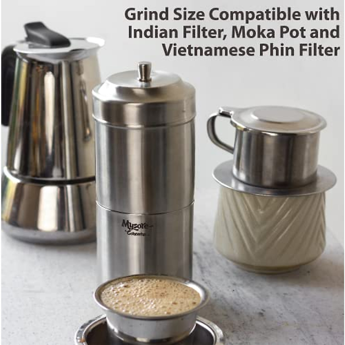 Mysore Concerns Brindavan Bold Filter Coffee - Authentic South Indian Brew