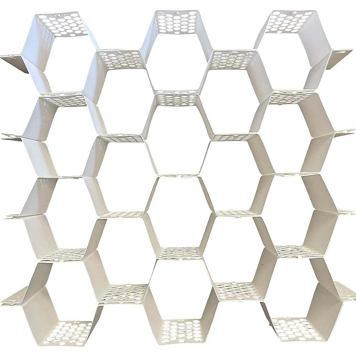 Evelots 2 Pack Dresser Drawer Organizer-Divider-Sock-Belt-Scarf-Underwear-56 Slots Total