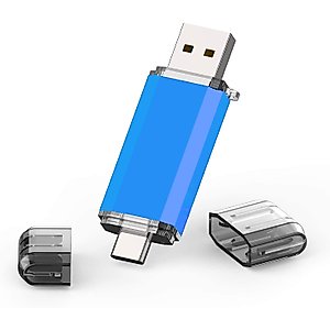 TOPESEL 32GB USB 3.0 Type C Dual OTG Flash Drive USB C Thumb Drive Memory Stick for USB-C Smartphones,Tablets & New MacBook
