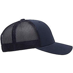 Yupoong YP Classics Retro Trucker Cap, Navy, OSFA