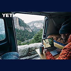 YETI Rambler 20 oz Tumbler, Stainless Steel, Vacuum Insulated with MagSlider Lid, Stainless