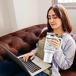 NIAXAUYT What Part Of Don't You Understand - Funny Sarcastic Math Teacher Engineering Student Tumbler Cup - Math Gifts for Engineering Teachers - Engineer Gifts for Math Teacher's Day Christmas