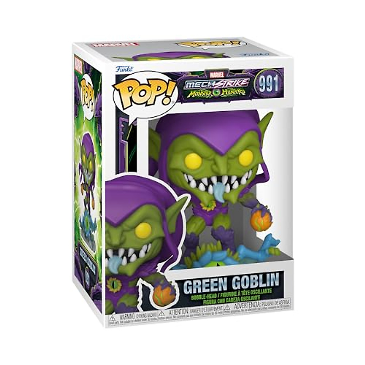 Funko POP Marvel: Monster Hunters - Green Goblin,Multicolor