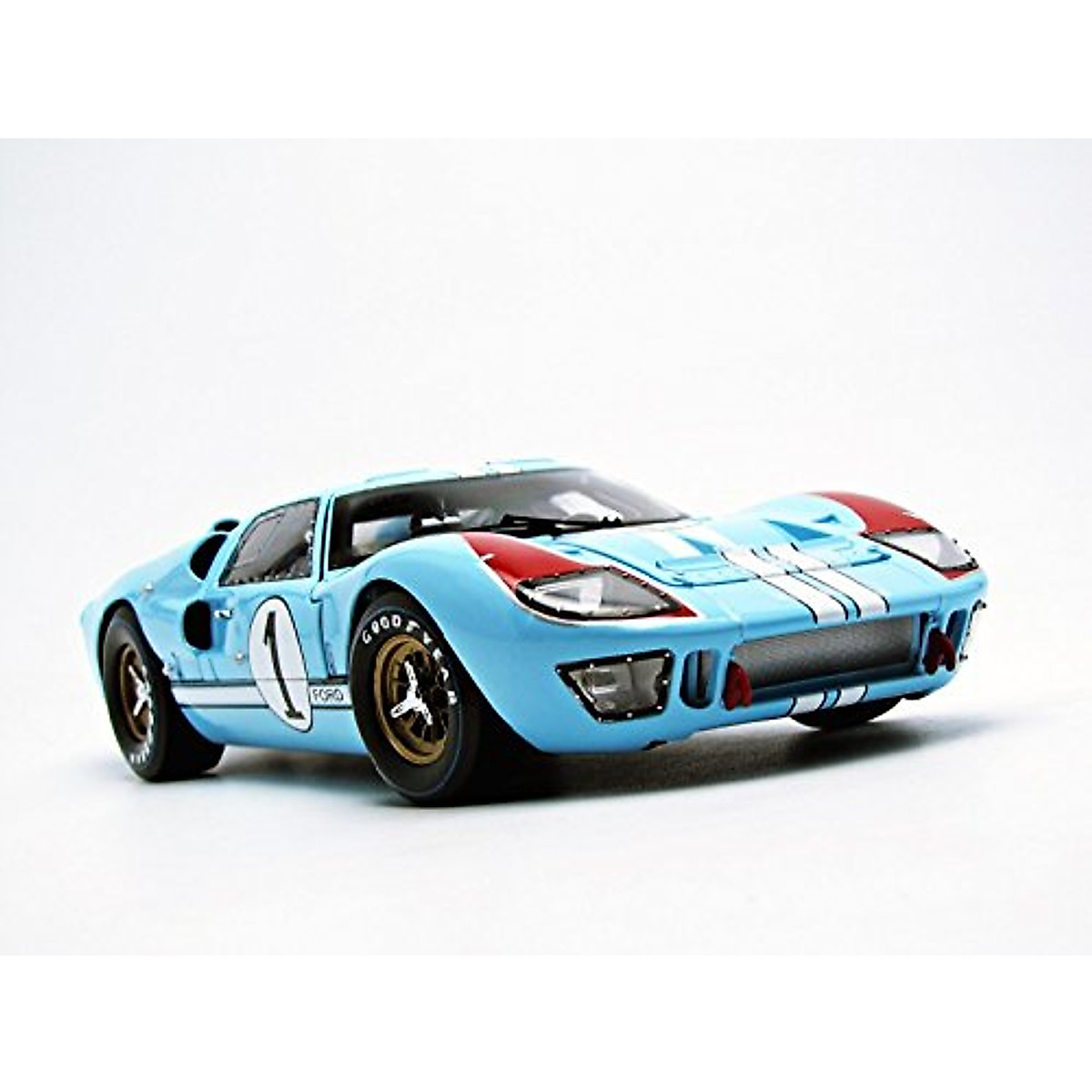 1966 Ford GT40 MK Metal Die-Cast Model Racecar