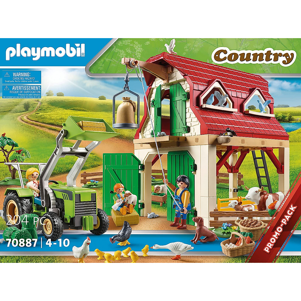 Playmobil Farm with Small Animals
