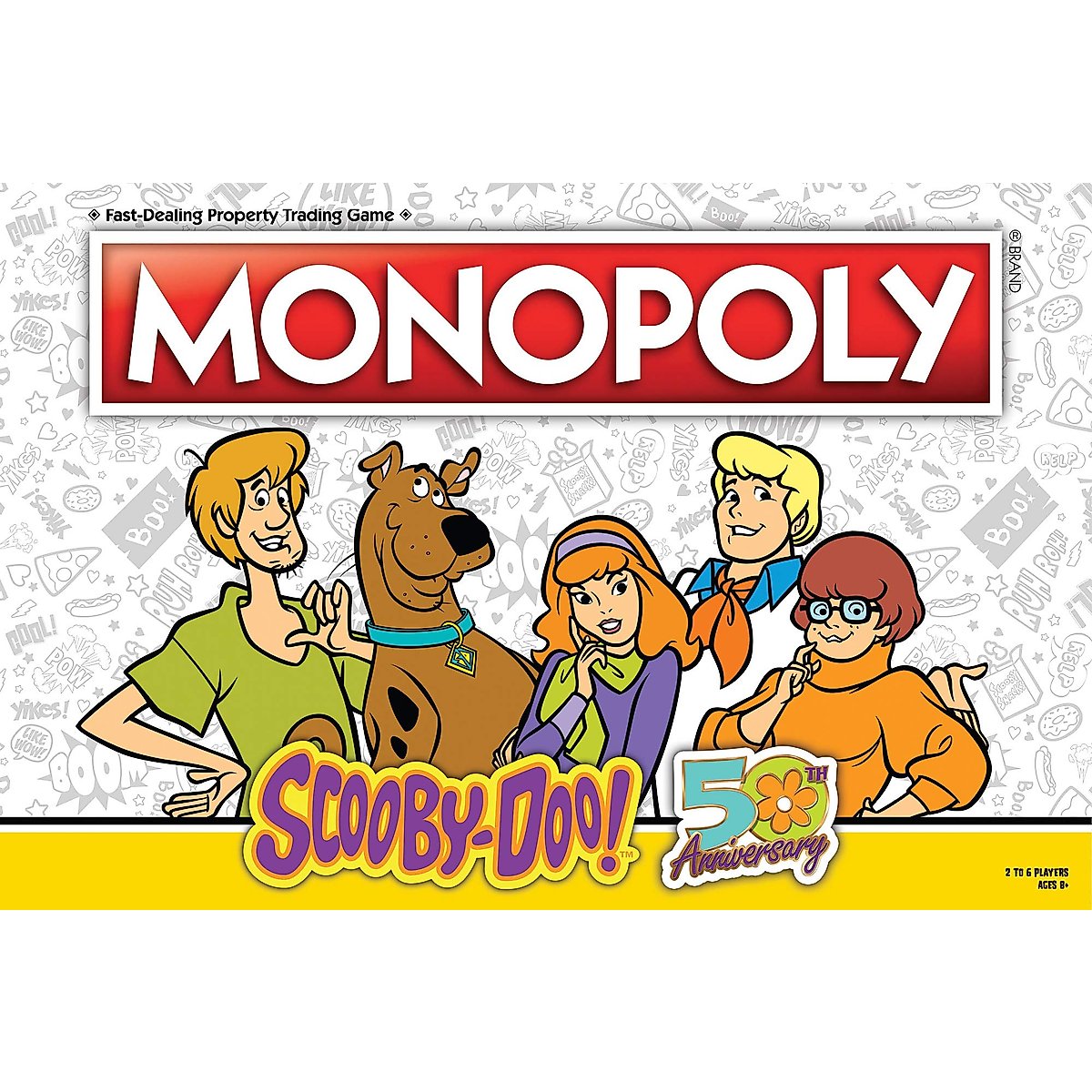 Monopoly Scooby-Doo! Board Game | Official Scooby-Doo! Merchandise Based on The Popular Scooby-Doo! Cartoon | Classic Monopoly Game Featuring Scooby-Doo! Characters
