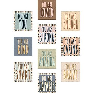 Teacher Created Resources Everyone is Welcome Positive Affirmations Accents, Pack of 30